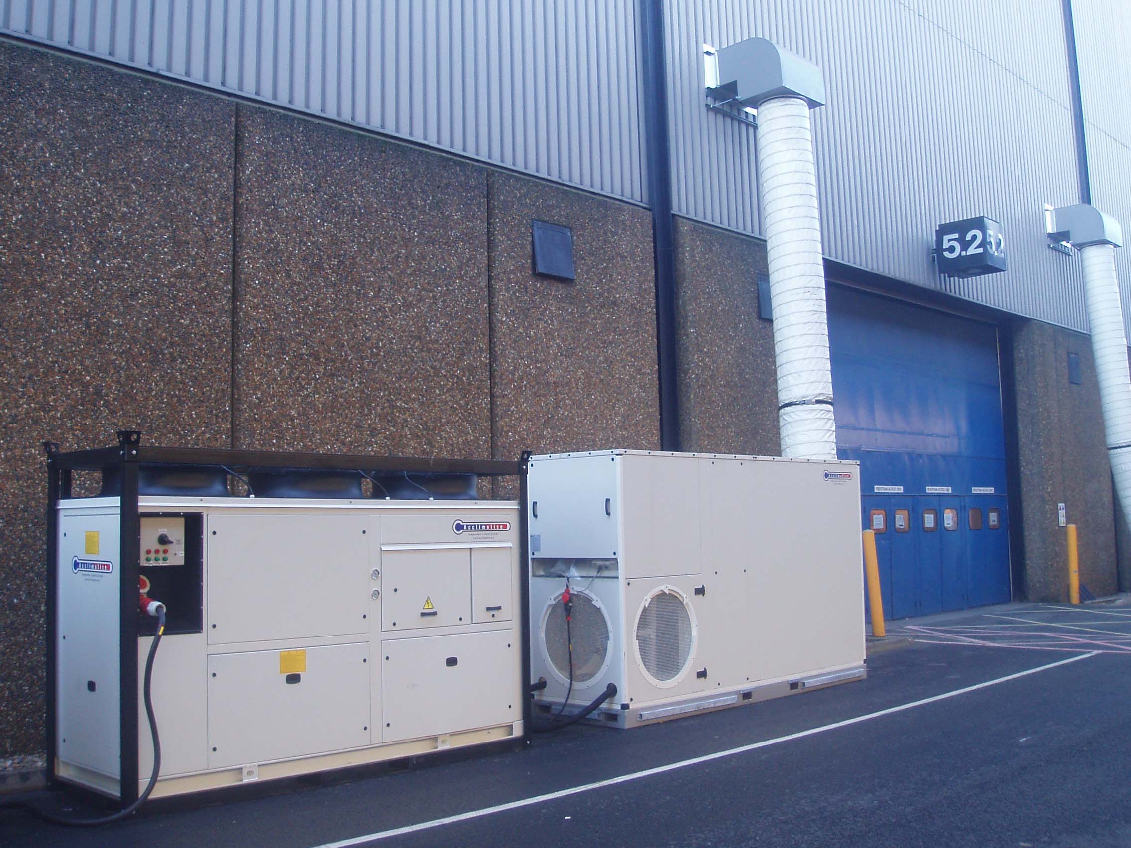 Temporary Chiller Hire for Essential Business | Acclimatise